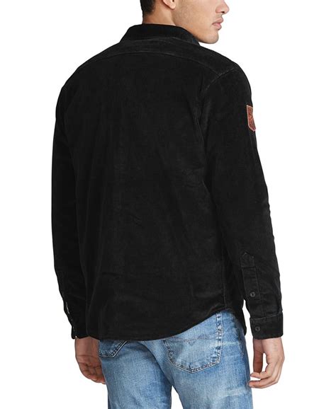 Polo Ralph Lauren Mens Classic Fit Corduroy Shirt Jacket Macys