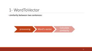 Semantic Similarity Between Two Sentences In Arabic PPT