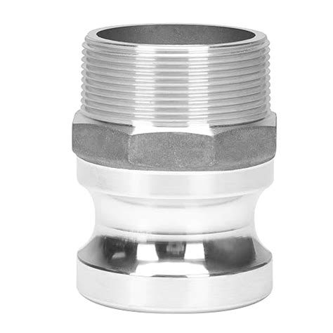 derpipe aluminum partf camlock fitting 2 male camlock