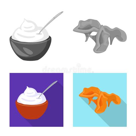 味觉和产品符号的矢量图 一组味道和烹饪原料矢量图 向量例证 插画 包括有 香料 香味 有机 调味汁 160498815