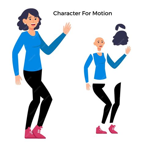 Premium Vector Cartoon Character For Motion Design