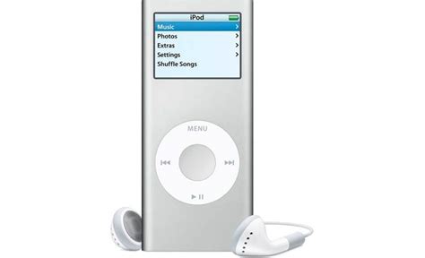 Apple Ipod® Nano 4gb Silver Portable Mp3 Player Photo Viewer At