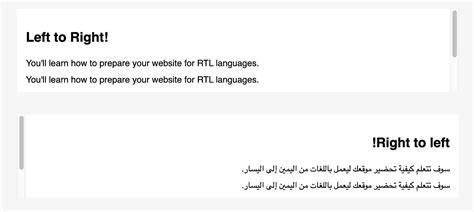 Rtl In Html Hotsell