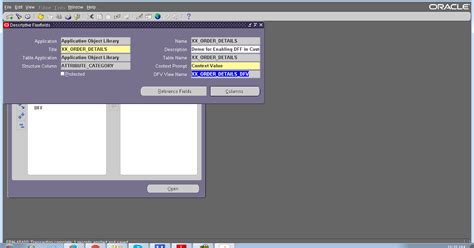 Oracle Masterminds Enabling Custom Dff In Custom Oracle Forms