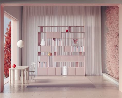 15 Collection Of Adding A Touch Of Whimsy Why Light Pink Bookcases Are