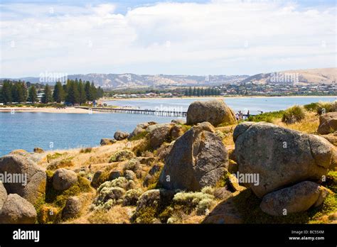 Granite Island Victor Harbour South Australia Stock Photo Alamy