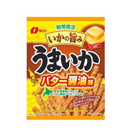 なとり なとり うまいか バター醤油味 100g×1袋 おつまみ珍味さきいか、するめ 最安値・価格比較 Yahooショッピング