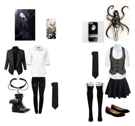Creepypasta Slenderman And Slenderwoman Outfits Cosplay Outfits Fandom