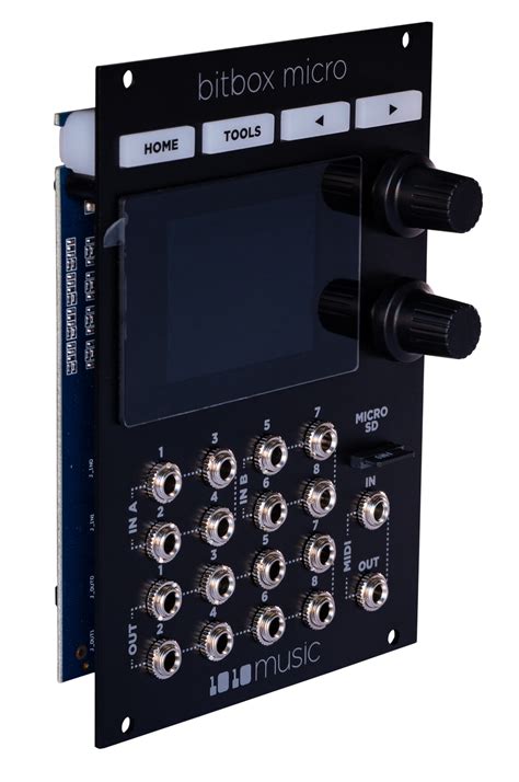 Bitbox Micro Black Edition Compact Sampling Module 1010music LLC