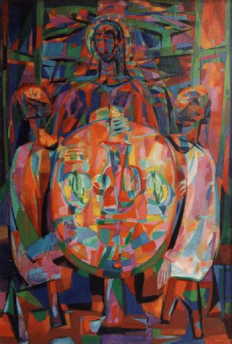 Les P Lerins D Emmaus Alfred Manessier Wikiart Org