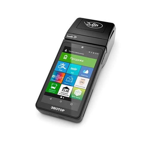 Онлайн-касса Эвотор 5i Smart POS (c интегрированным банковским ...