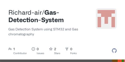 GitHub Richard Air Gas Detection System Gas Detection System Using STM And Gas Chromatography