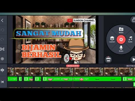 CARA MEMBUAT ANIMASI BERBICARA DI HP ANDROID KINEMASTER TUTORIAL