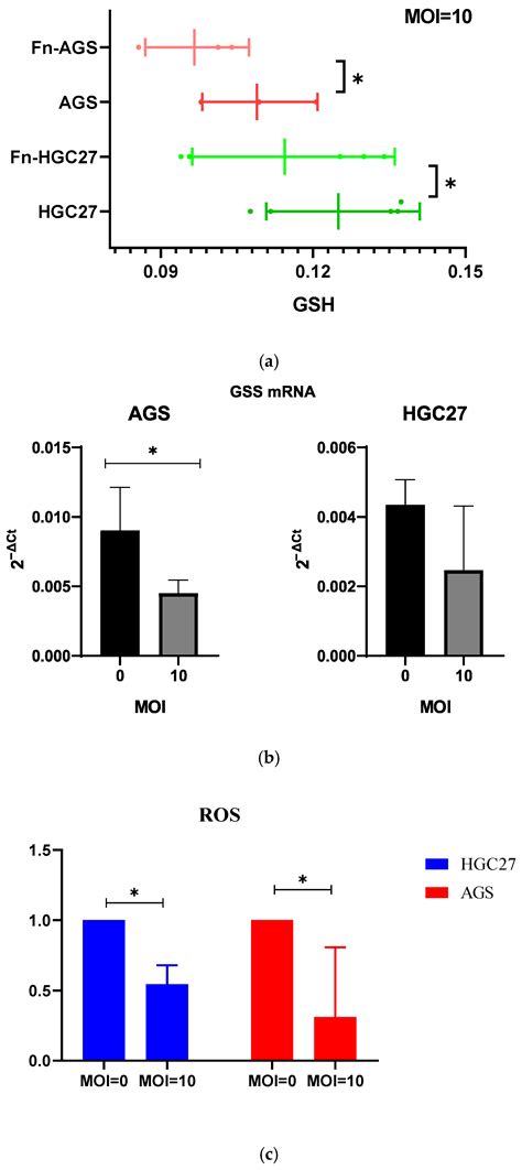 Fusobacterium Nucleatum Infection Drives Glutathione Depletion In