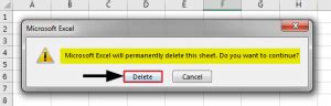 VBA Delete Sheet How To Delete Sheet In Excel VBA