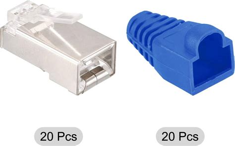 Generic Rj45 Cat6 Shielded Connectors Rj45 Ends Shield Modular Plug