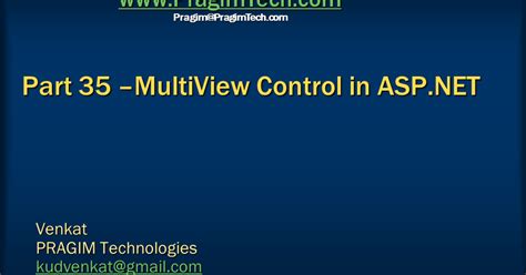 Sql Server Net And C Video Tutorial Part 35 Multiview Control In Aspnet