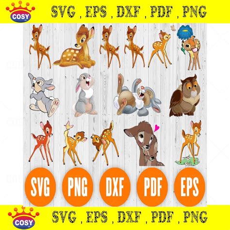 Bambi Bundle SVG Bambi Vector Bambi Birthday Bambi Tshirt Bambi