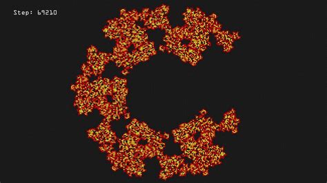 Langton S Ant Hexagonal Grid P Fps Youtube