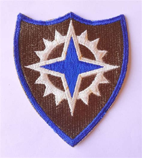 International Badges And Insignia Ww2 U S Army Xvi Corps 16th Corps