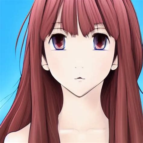 Potrait Of A Female Face Anime Stable Diffusion OpenArt