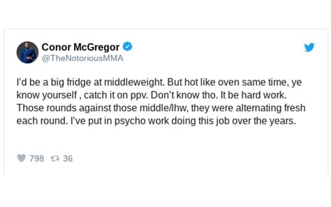 Conor McGregor S Middleweight Goal Mocked By UFC Lightweight