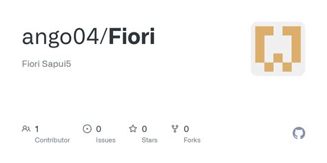 Github Ango04fiori Fiori Sapui5
