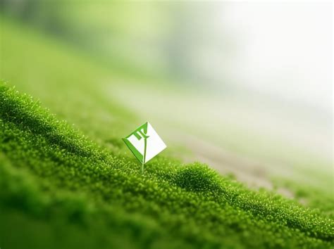 Premium Photo Green Momentum Purposeful Print Screen Of An Increasing Up Arrow