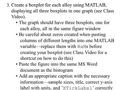 Solved Can You Do The Box Plot For Me Using Matlab Codr And Chegg Com