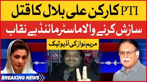 Maryam Nawaz Audio Leak Conspiracy Exposed Pti Worker Ali Bilal