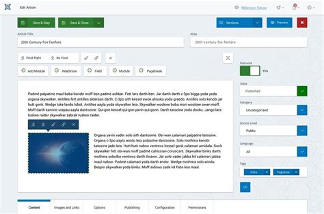 How The New Backend Of Joomla Looks Engine Templates