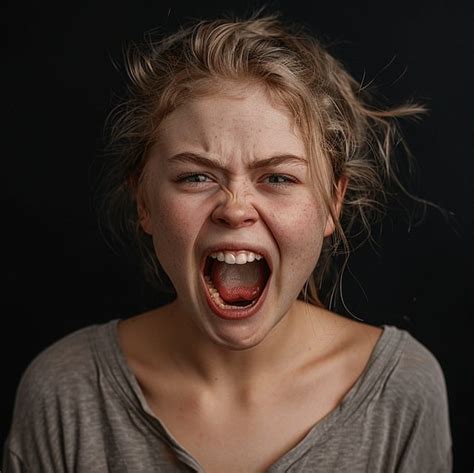 Download Ai Generated Scream Angry Royalty Free Stock Illustration Image Pixabay