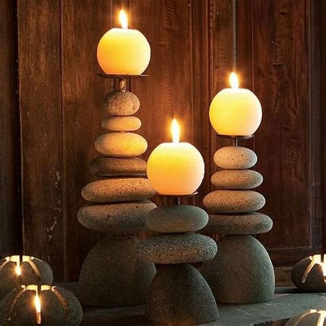 Pin Di Jeff Cathy Su Decor Rocks Casa Sala Yoga Stanza Zen
