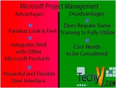 Advantages And Disadvantages Of Microsoft Project Management