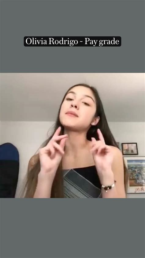 Olivia Rodrigo ~ Pay Grade Sana Cantantes Canciones