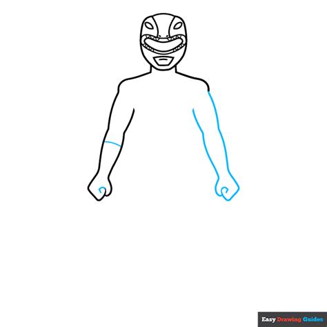 How To Draw A Power Ranger For Beginners Really Easy Drawing Tutorial