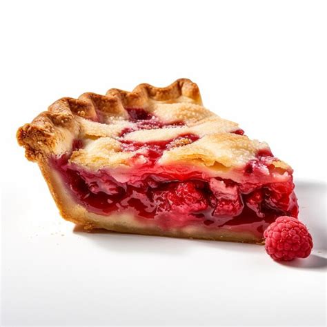 Premium Ai Image Crostata Raspberry Pie Fruit Pie