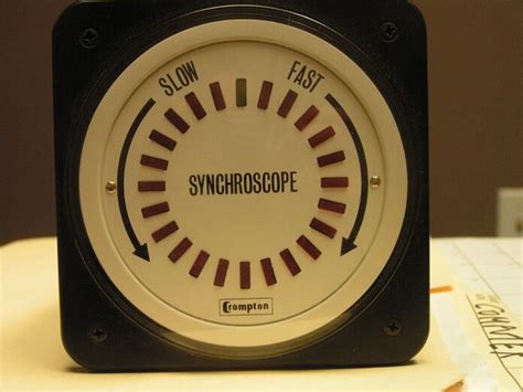 What Is Synchroscope Method And Working Principles Linquip