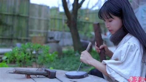 全网最完整李子柒笔墨纸砚制作过程给孩子收藏一下非常有意义 文化历史 文化艺术 好看视频