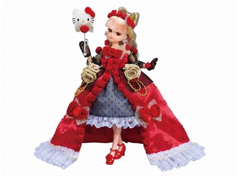 新商品「リカちゃん ハローキティ50周年 プレミアムリカちゃん」（ネオリカボディ：可動ボディ） こぎつね雪花の日記帳