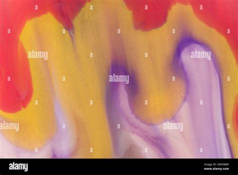 Fluid Art Texture Background With Abstract Mixing Paint Liquid