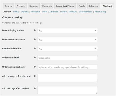 Woocommerce Checkout Manager Checkout Quadlayers