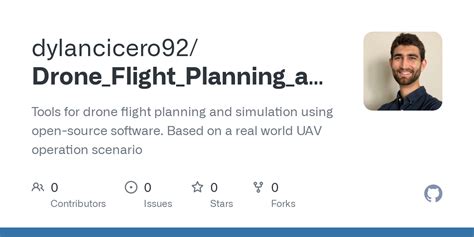 GitHub Dylancicero Drone Flight Planning And Simulation Tools For Drone Flight Planning And