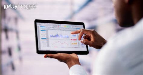 Professional Analyst Employee Using Spreadsheet Data 이미지 2150486283