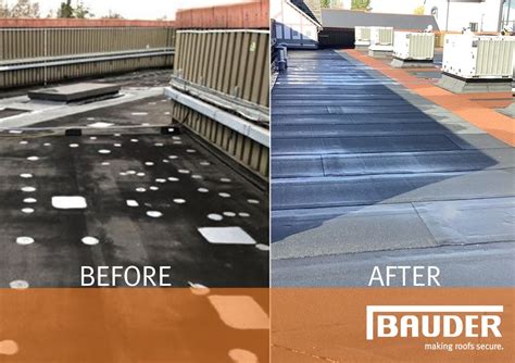 Flatroofing Waterproofing Bitumen Bauder Flat Roofs