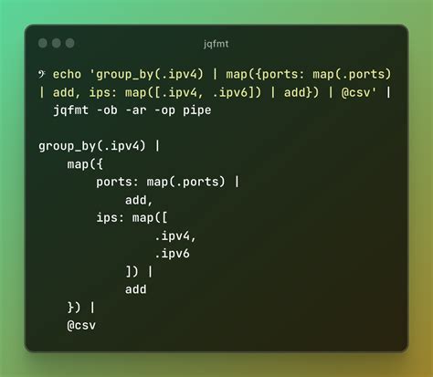 Github Noperator Jqfmt Like Gofmt But For Jq