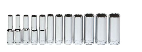 14 Drive Deep Socket Set 12 Point 12 Piece Snap On