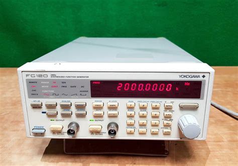 Yokogawa Fg120 Synthesized Function Generator Rescience