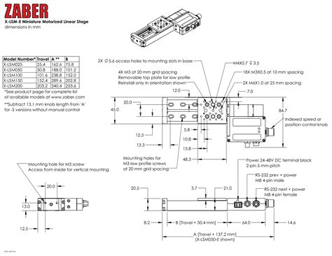 X LSM E Documents Drawings Zaber