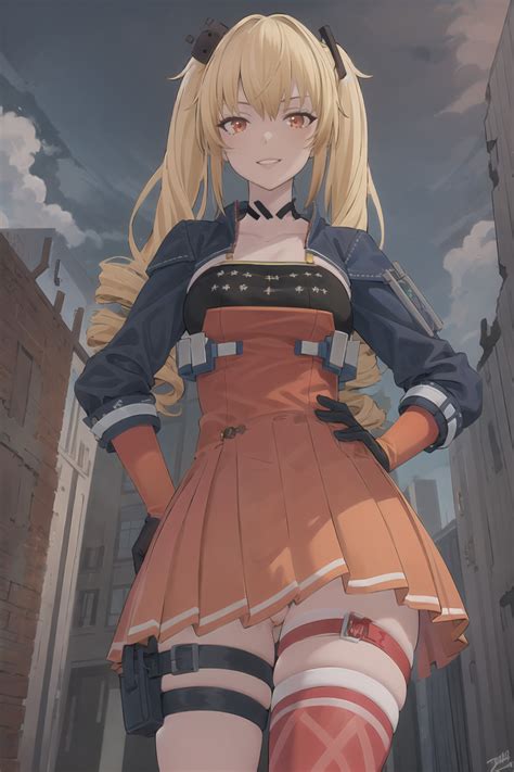 Rule 34 Ai Generated Blonde Hair Female Female Only Fenny Snowbreak